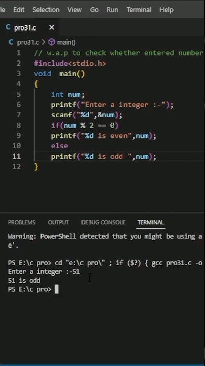 how to check even and odd number in C language🤔🔢#shortvideo #clanguage #programming #reels # ...