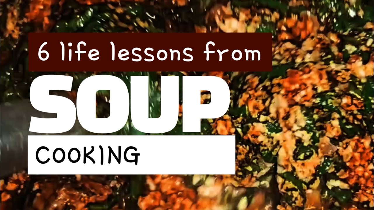 This is what each aspect of cooking mean in your life. Nobody has ever ...