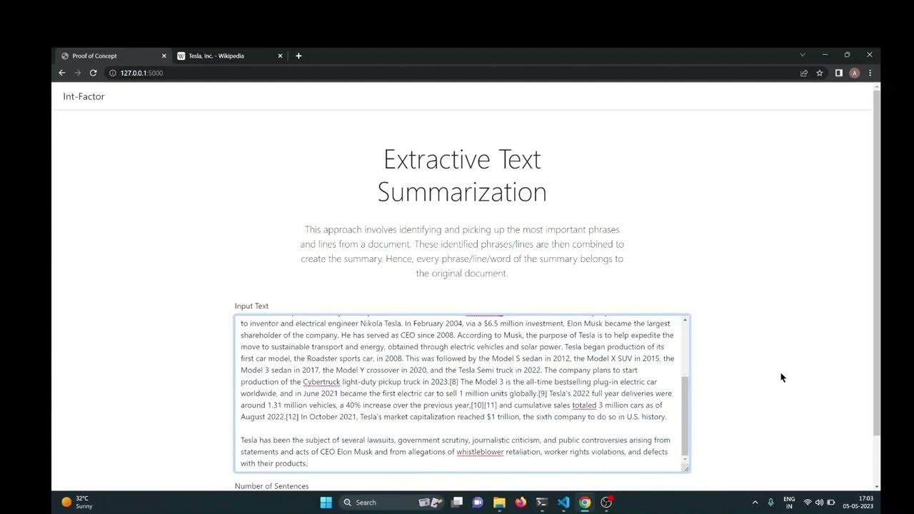 Extractive Text Summarization - YouTube