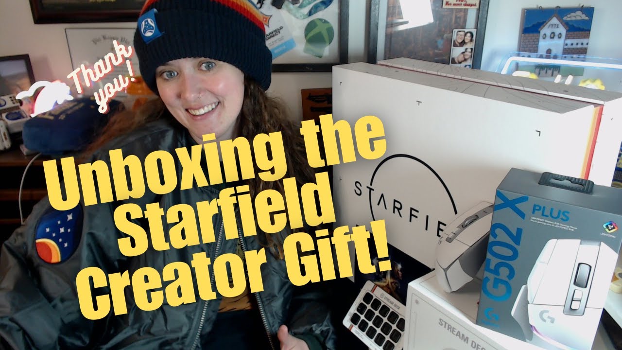Unboxing Starfield Creator Gift From Bethesda - YouTube