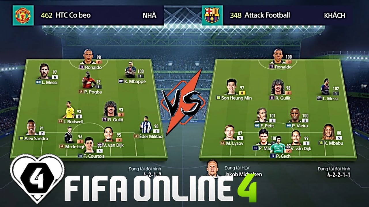 FIFA ONLINE 4 | AO LÀNG FIFA #1 VÒNG 1/8 | Tuấn Anh Vs Quốc Đạt: PHÚT ...