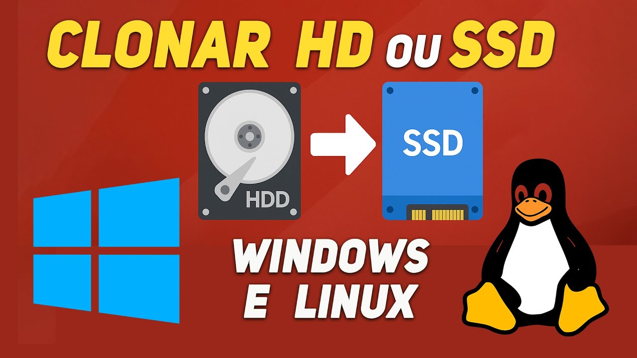 Como clonar HD e SSD Windows ou Linux com FoxClone grátis Maior para ...