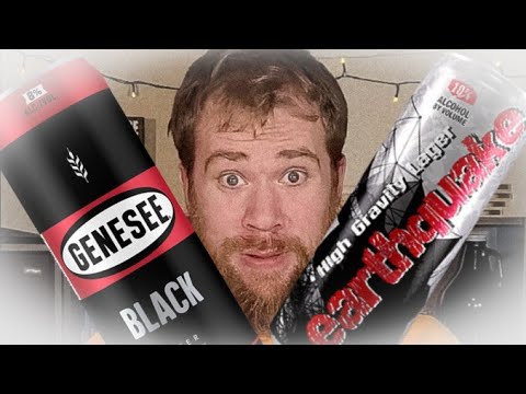 2 High Gravity Lagers - Genesse Black & Earthquake Review - YouTube