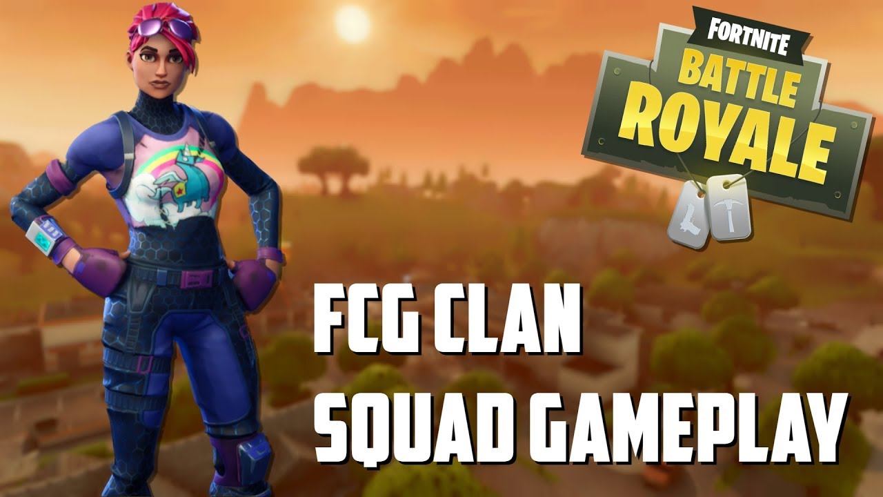 FCG Clan - Fortnite Battle Royale Insane Squad Gameplay - YouTube