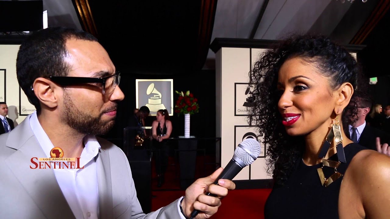 Mya at the 2016 Grammys - YouTube