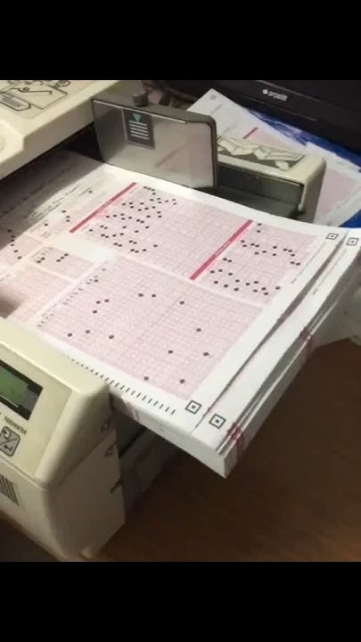 How to check OMR | OMR SHEET SCANNING - YouTube