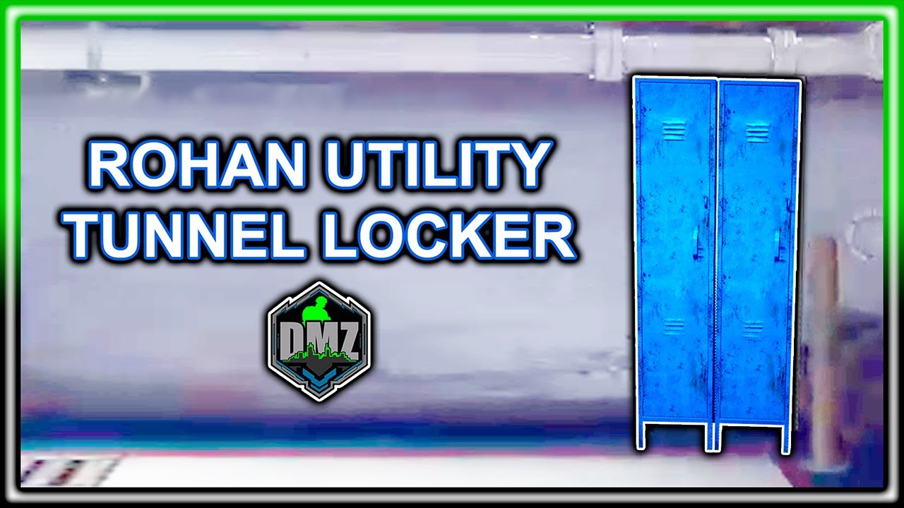 Rohan Utility Tunnel Locker Key Location DMZ - YouTube