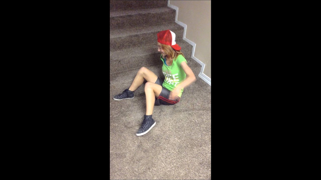 HOW TO CRAB WALK UP STAIRS 3!!! By Zaharah. - YouTube