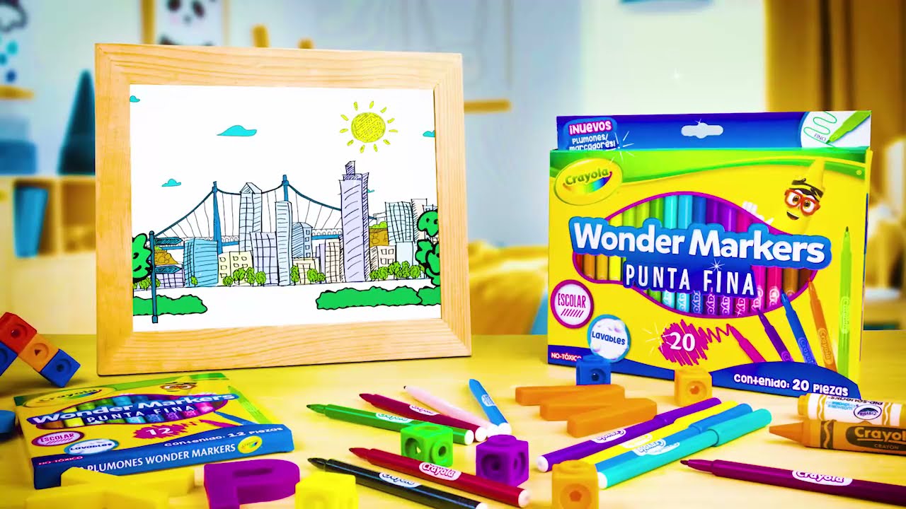 NUEVOS Plumones Wonder Markers - YouTube