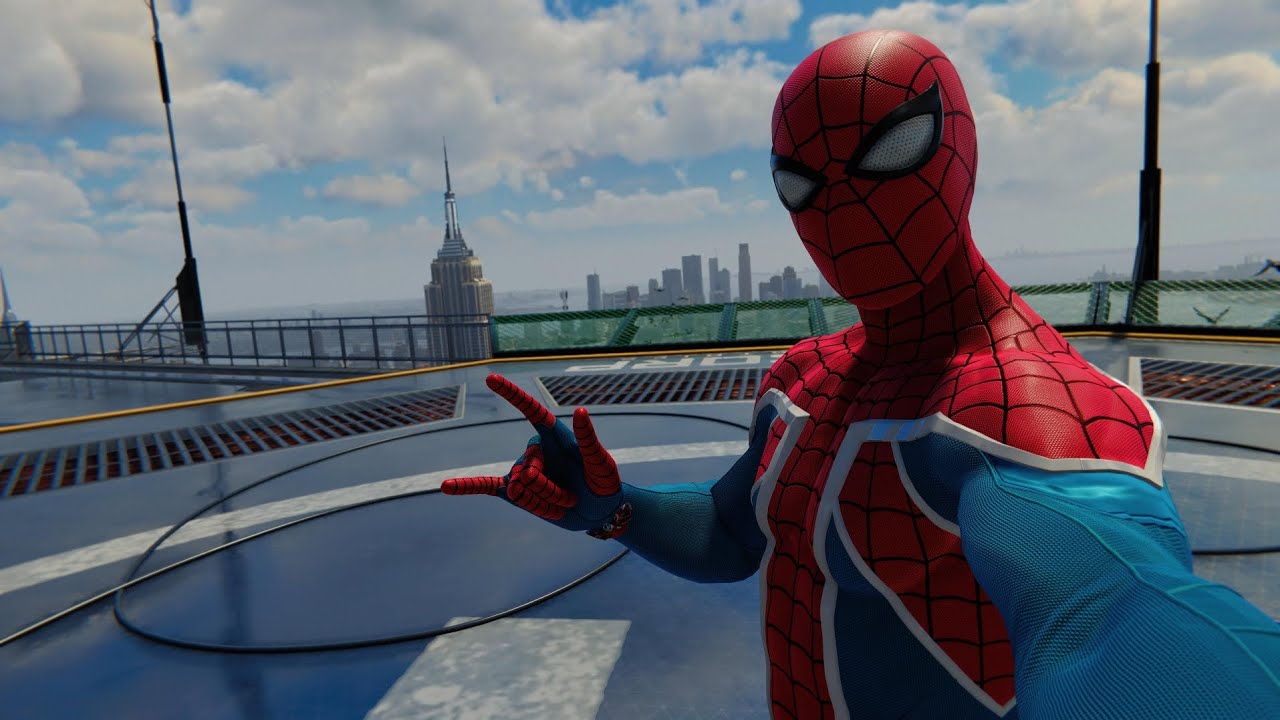 Marvel's Spider-Man Remastered PS5: Peter - Spider-UK suit free roam ...
