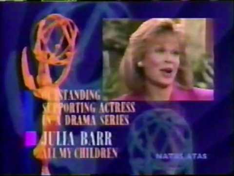 All My Children - 1990 - Emmy Promo for Julia Barr and Cady McClain ...