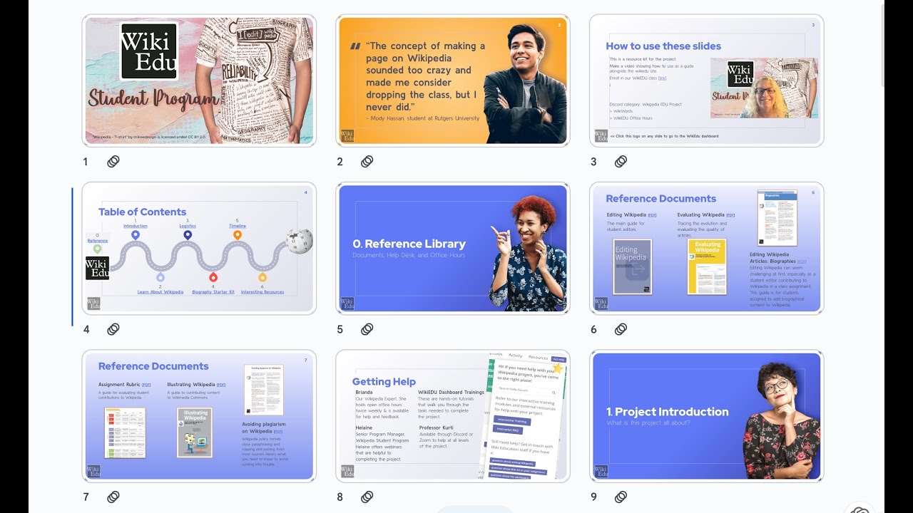 Wikipedia Student Program - Slide Deck Guide - YouTube
