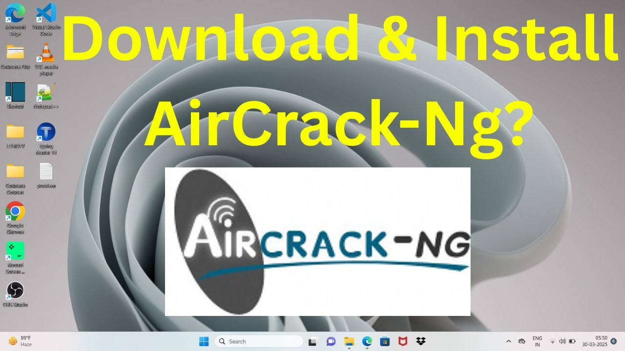 How to Download & Install Aircrack-Ng on Windows 11? - YouTube