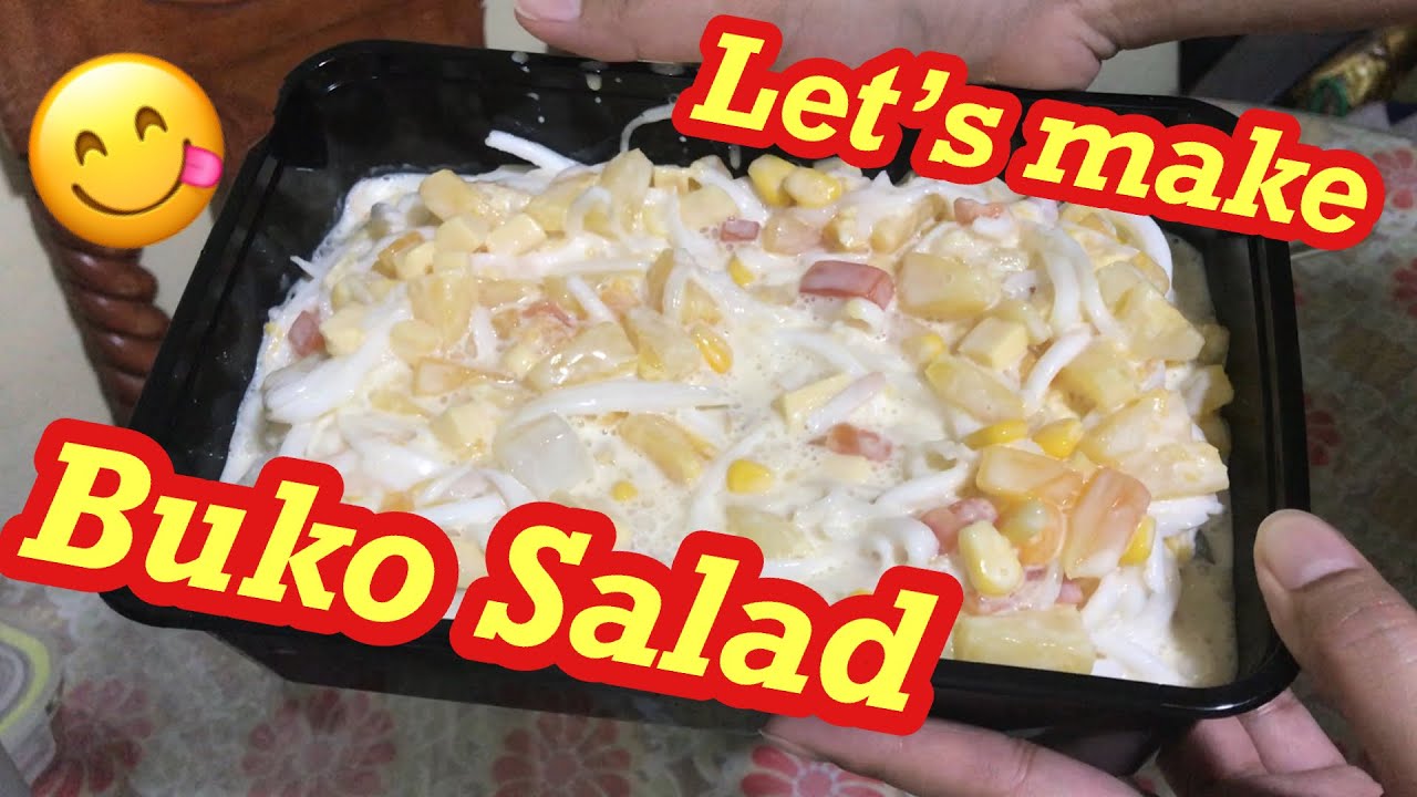 VLOG 53: LET’S MAKE BUKO SALAD - YouTube
