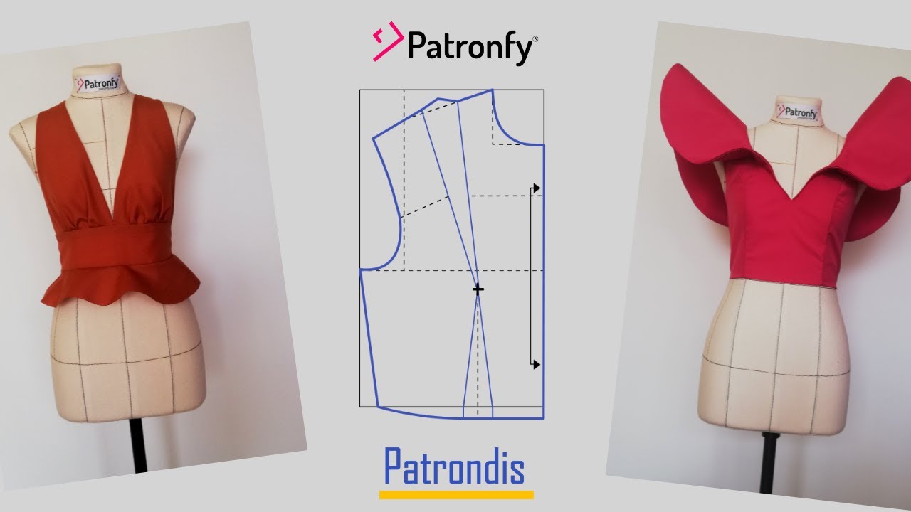 Crea tus patrones bases | App móvil PATRONDIS. - YouTube