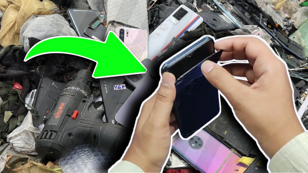 Broken Mobile Restoration | Fix Cracked Screen | How to Fix Old Mobile ...