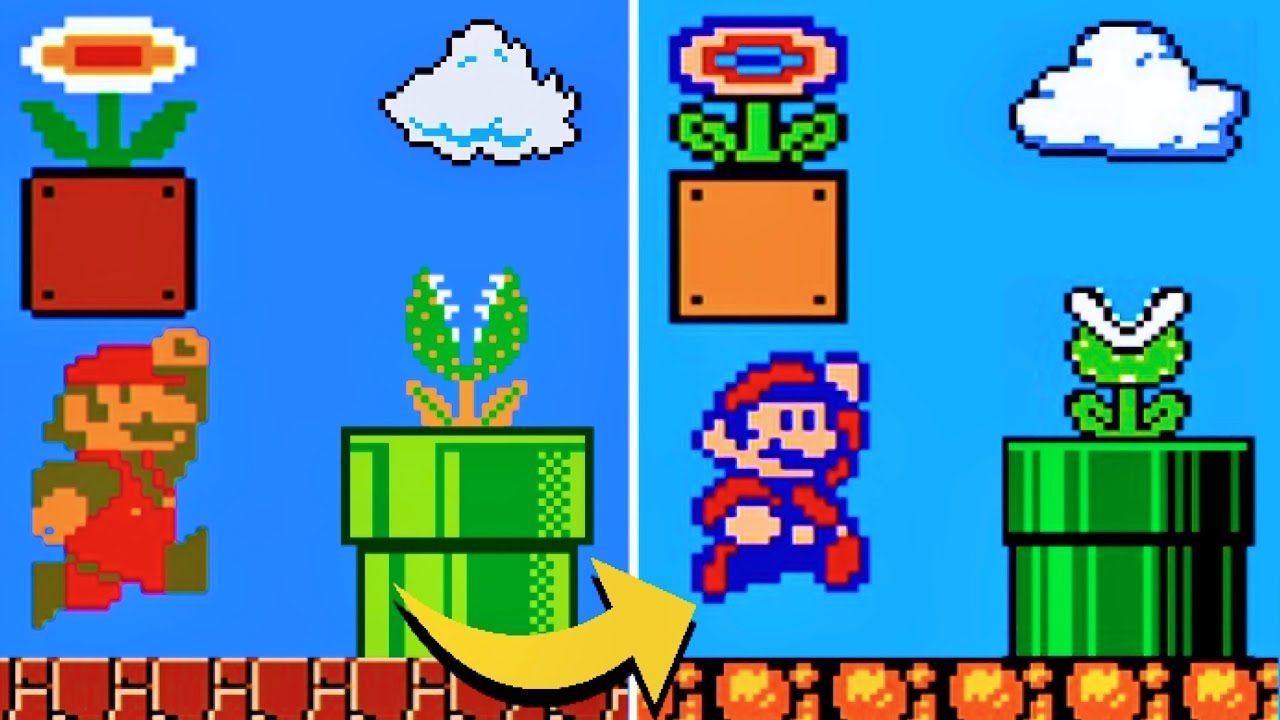 Super Mario Bros.(1985) DX [NES Hack]HD - YouTube