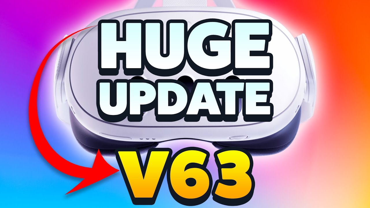 Quest 3 Huge Update - V63, Foot Tracking and Tons More - YouTube