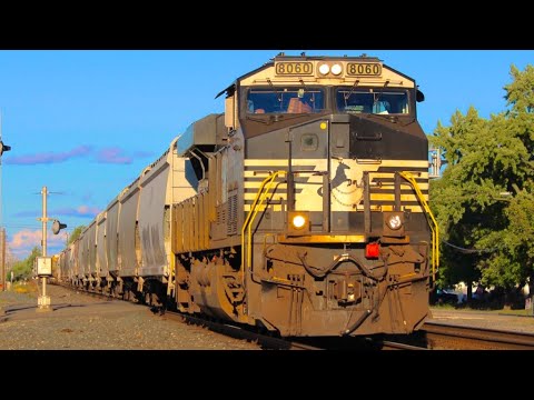 NS 13Q passes Wauseon at CP 320. - YouTube