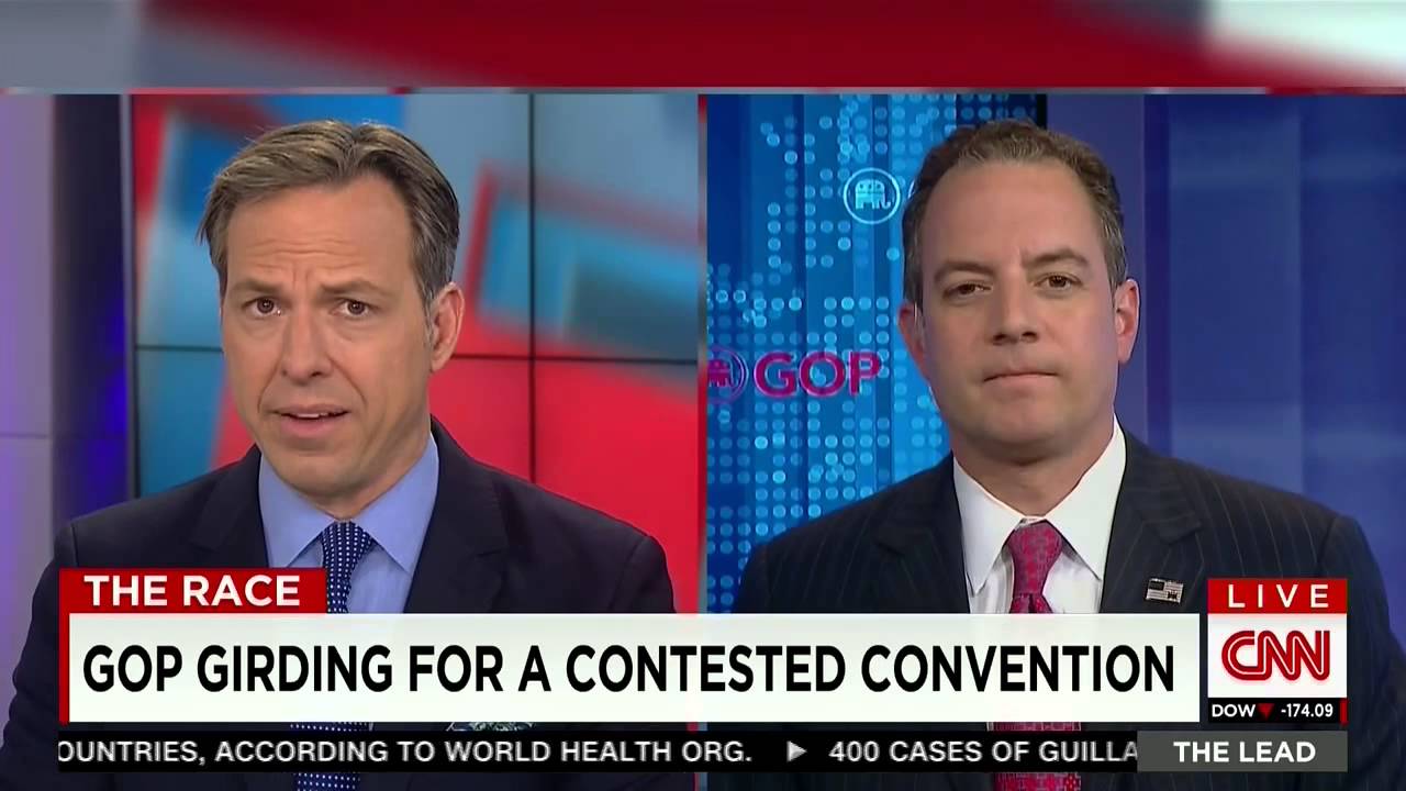 RNC Chairman Reince Priebus On CNN's 'The Lead' - YouTube