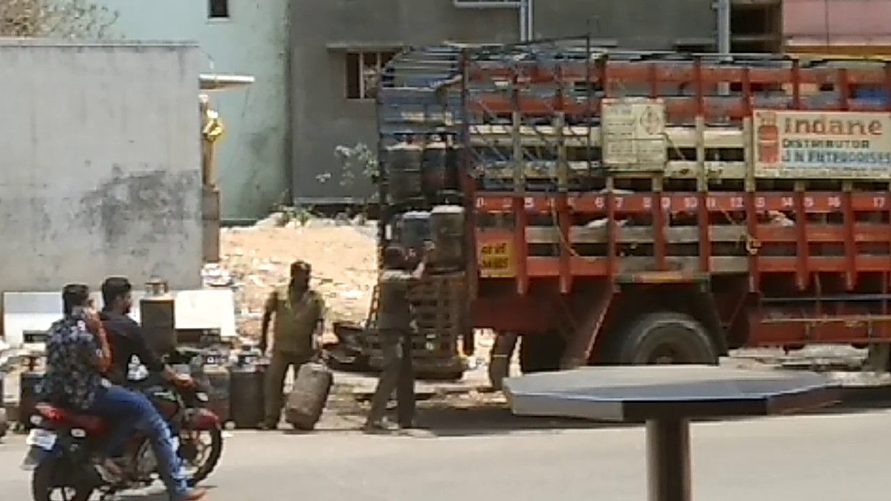 gas cylinder with flying - YouTube
