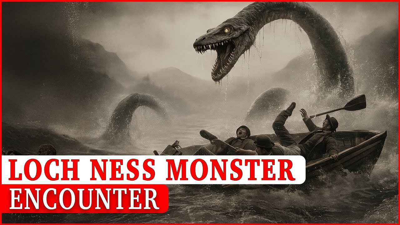 In 1907, surveyors swore that a MONSTER with a long neck was hunting ...