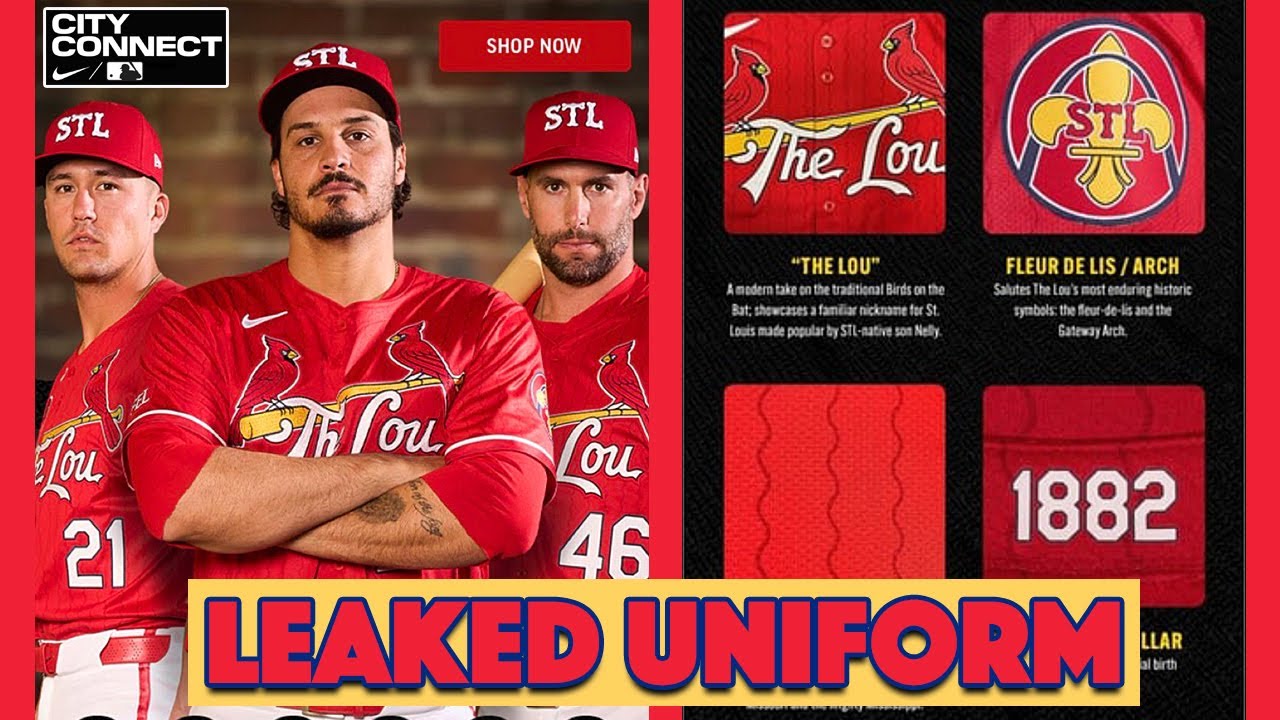 The St. Louis Cardinals City Connect Uniform has been Leaked! - YouTube