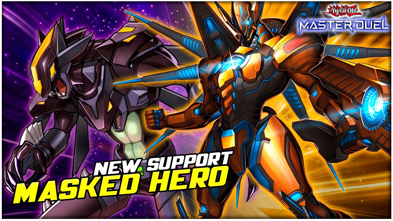 NEW Masked Heroes Card! Hero Deck ft. NEW Support / Masked Hero Atomic ...