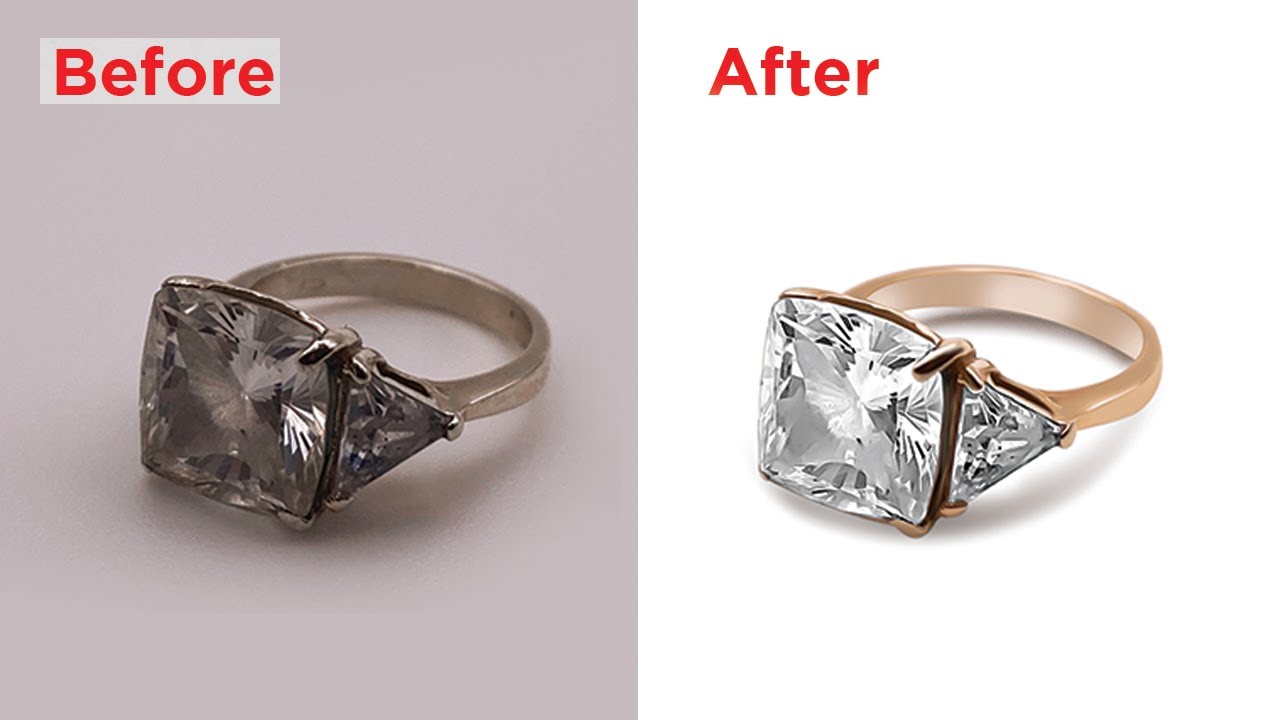 How to Jewelry Retouching Jewelry Photo Editing in Photoshop Tutorial ...