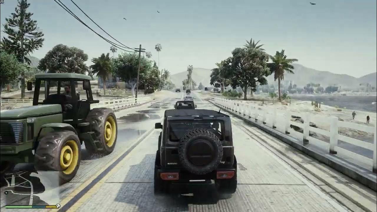 GTA 5 Ultra Realistic Graphics with Realistic Enhancement Quantv Sept 2024 Ray Tracing Gameplay ...