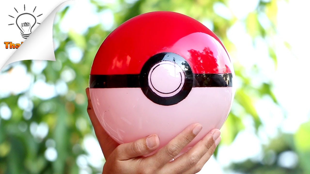 [DIY] PokeBall Fence Light | Pokemon Go Style | Thaitrick - YouTube