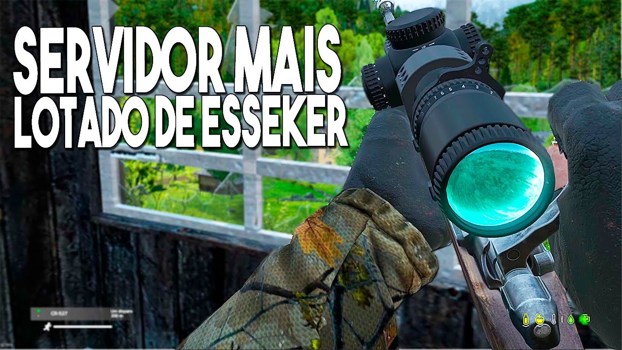 SERVIDOR MAIS LOTADO DE ESSEKER - DAYZ - YouTube