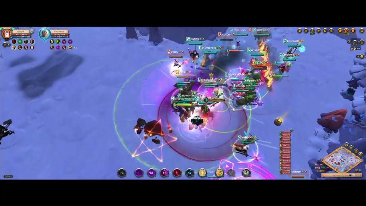 McN vs TLM - Gremio Monos con Navaja - Albion Online ZvZ - YouTube