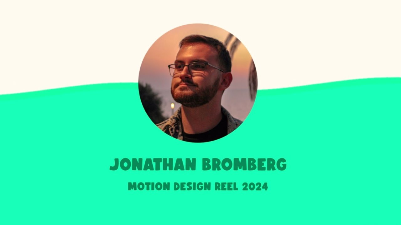 Jonathan Bromberg - Motion Design Reel 2024 - YouTube