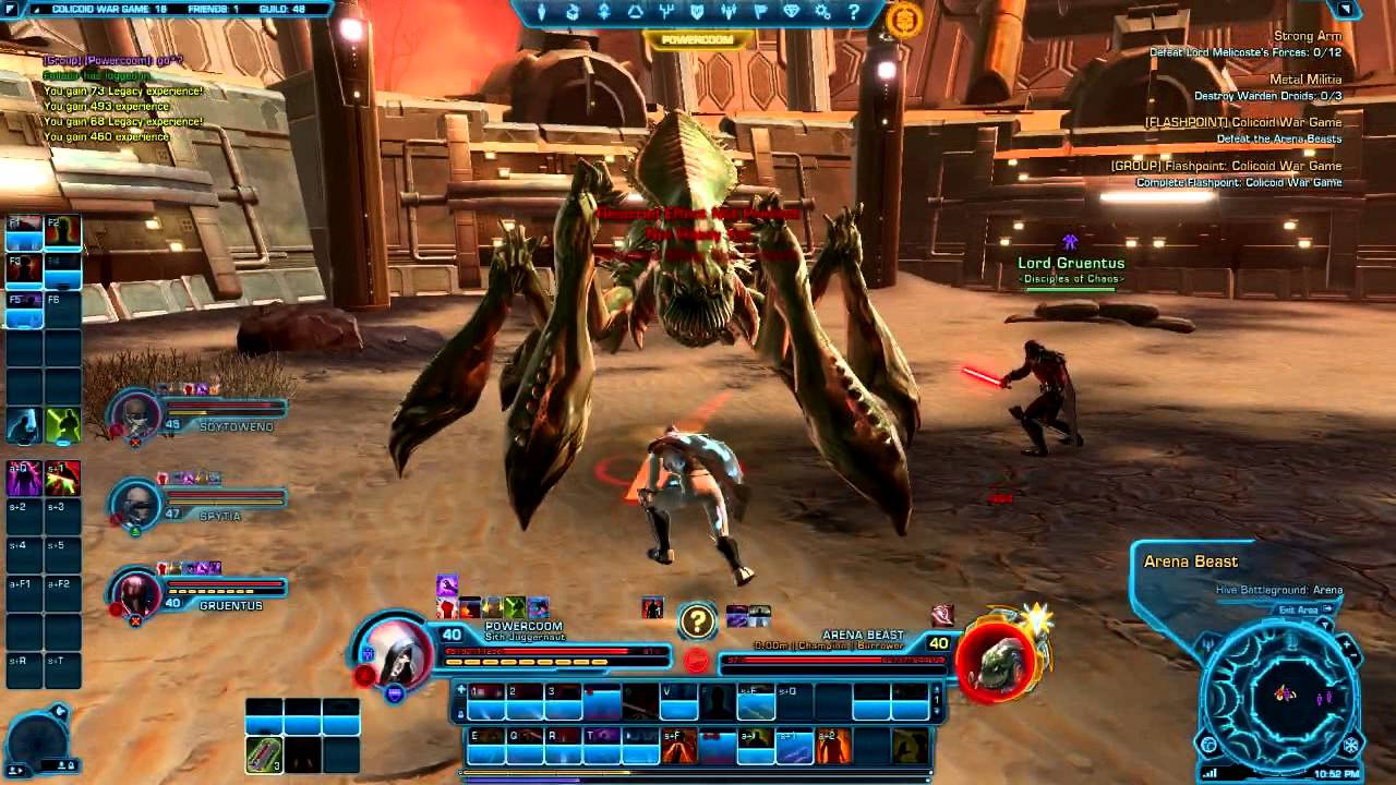 SWTOR [Colicoid War Game] - [Final Boss] - YouTube