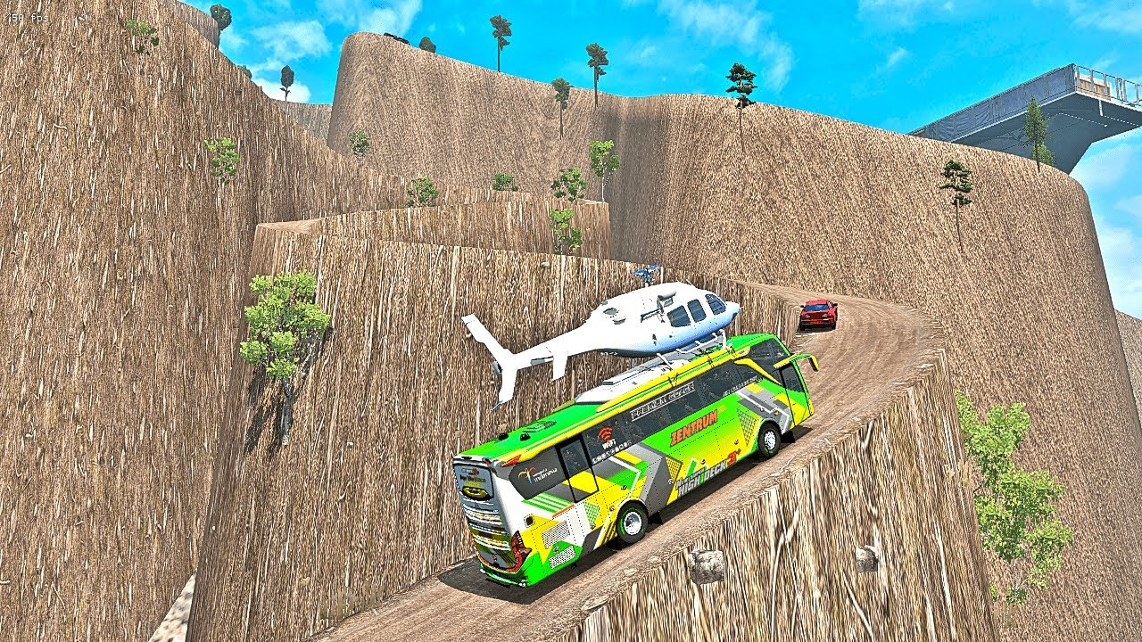 Extreme Off-Road Bus Adventure in the Himalayas 😱🔥- Euro Truck ...