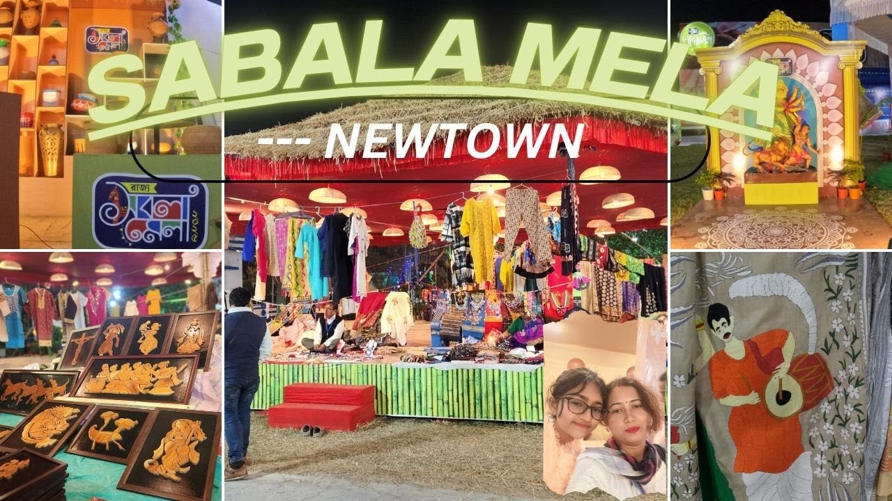 Sabala Mela 2025 New Town || Kolkata || Hasto Shilpo Mela 2025 ...