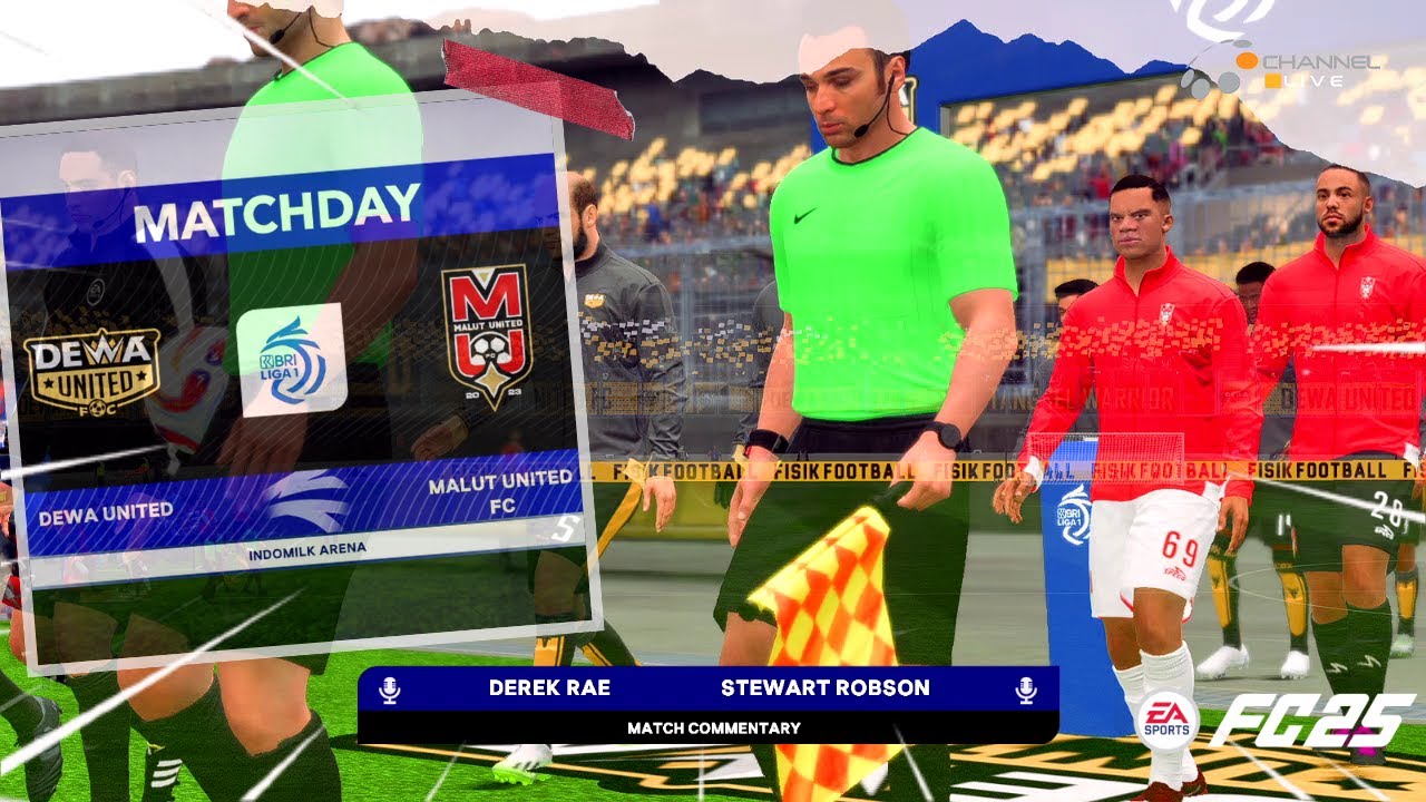 Dewa United FC VS Malut United FC BRI Liga - FC 25 INDONESIA Full Match PC™ 2K60 - YouTube