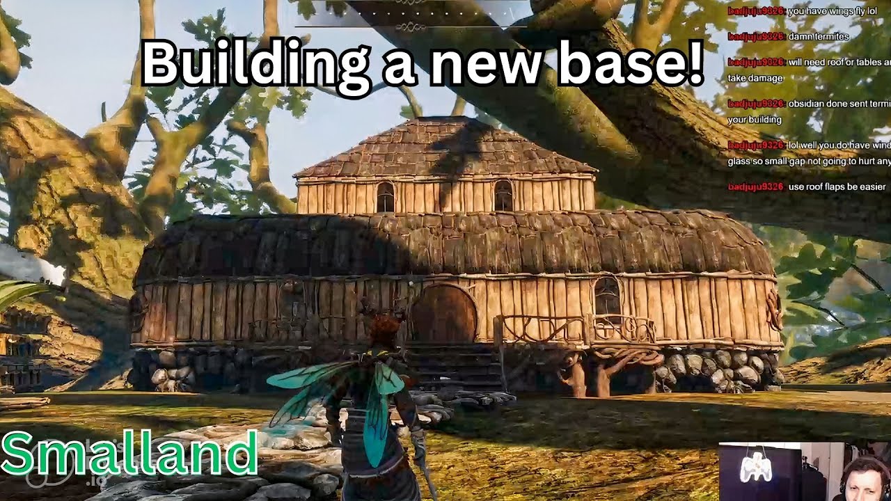 Smalland let's play Ep 8 - Building a base! - YouTube