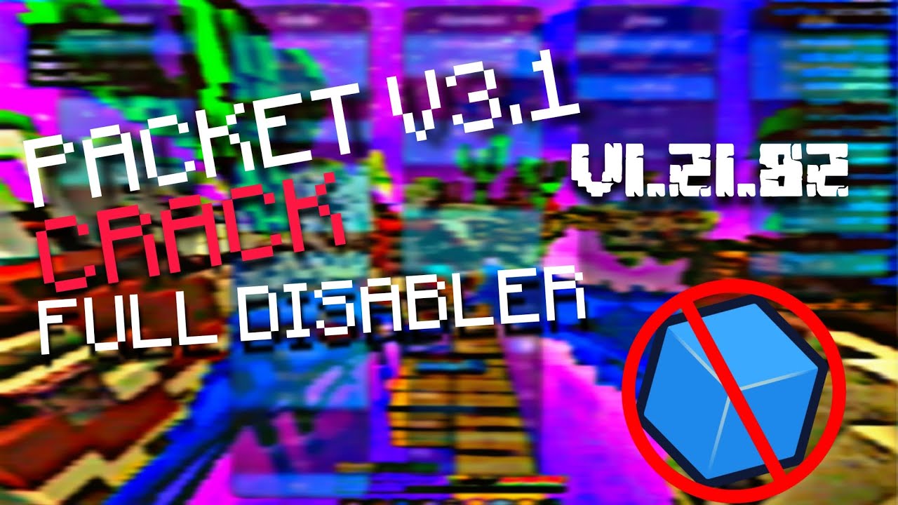 Packet V3.1 Crack Full Disabler CubeCraft - YouTube