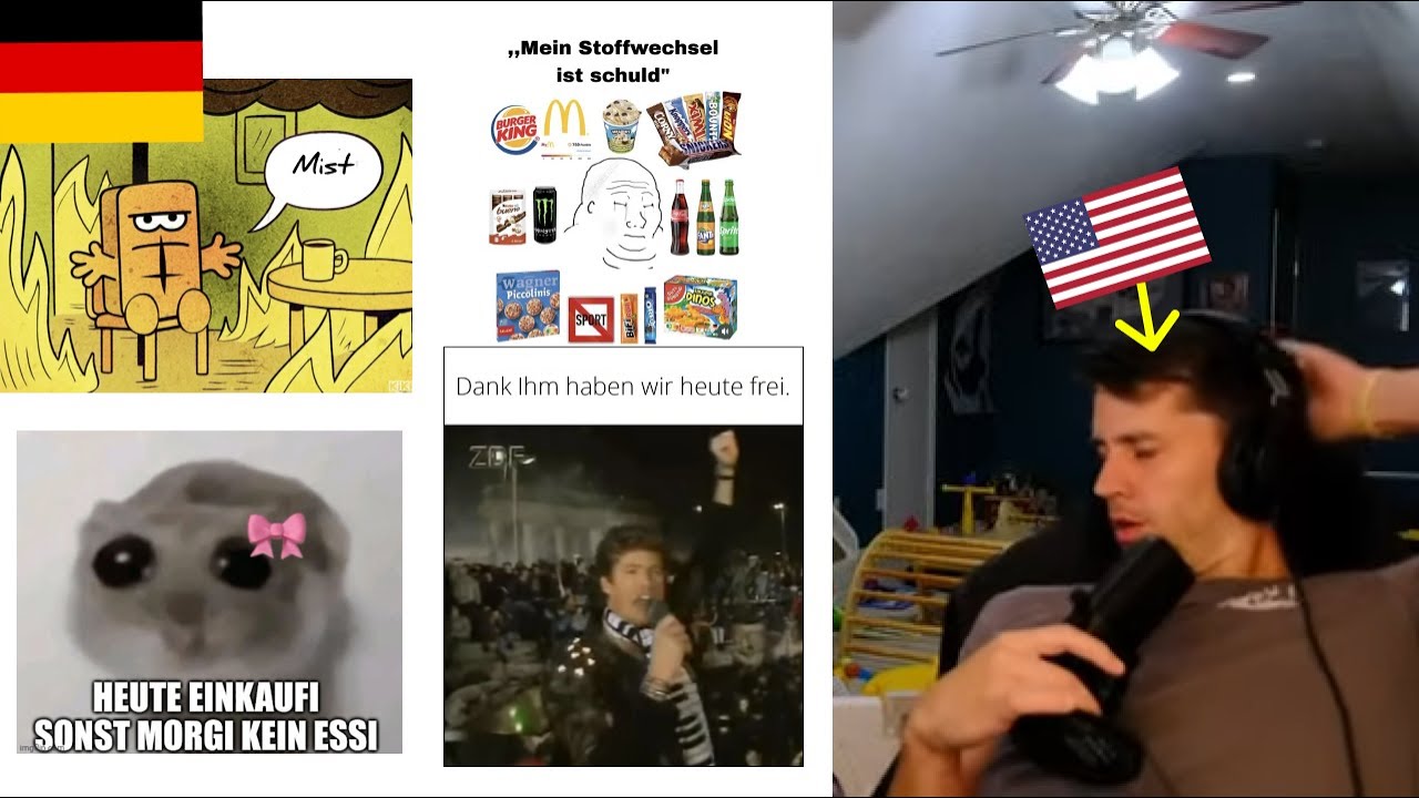 American Desperately Tries to Understand German Memes [#119] - YouTube