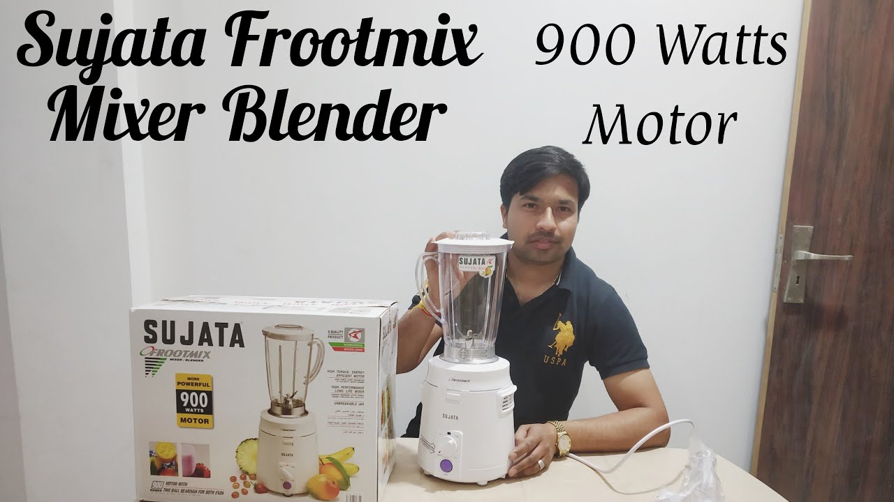 Sujata Frootmix Juicer Mixer Grinder | Mixer Blender | 900 Watts Motor ...