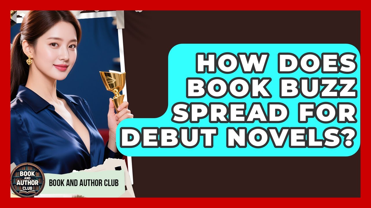 How Does Book Buzz Spread For Debut Novels? - Book and Author Club ...