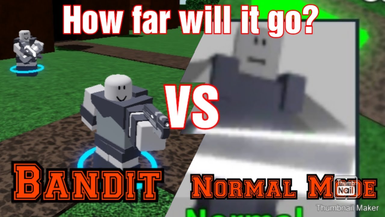 How far can you go with just Bandit on Normal Mode? [ROBLOX | Critical ...