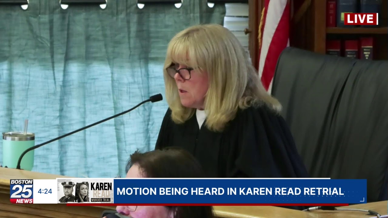 Motion being heard in Karen Read retrial - YouTube