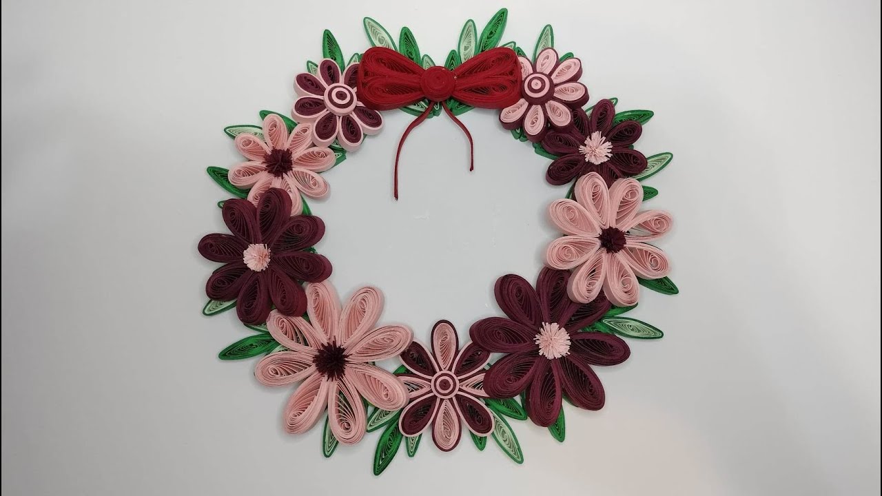 Quilling Door Decoration for Your Home | Tutorial | DIY | Step by step ...