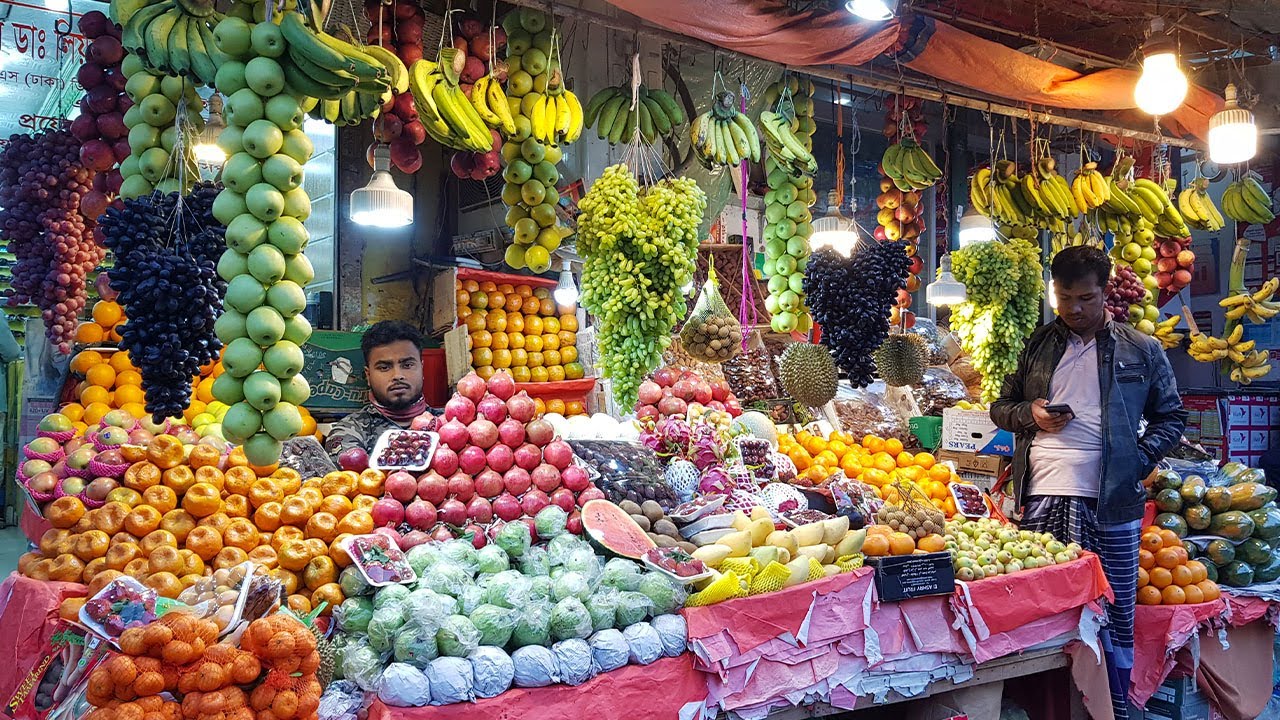 Fruit Ninja of Fruit Shop Design Beautiful Fruits Shop in Market # ...