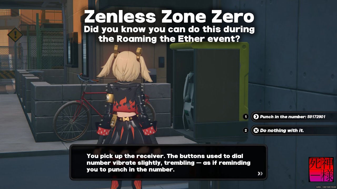 Zenless Zone Zero - Roaming the Ether Interactions - YouTube