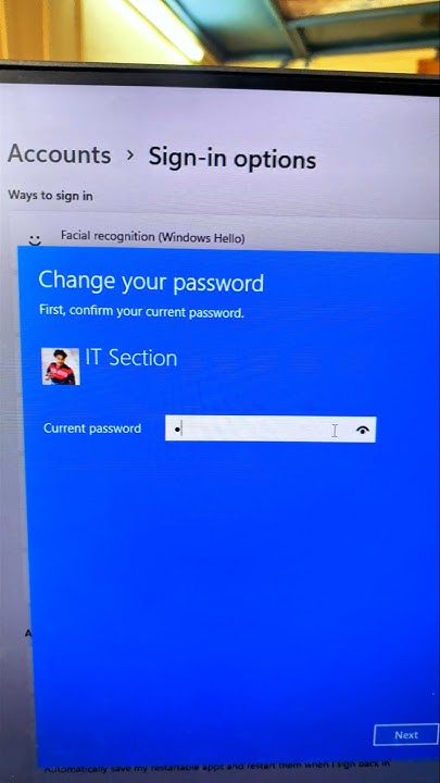 How to change computer password | #computerpassword - YouTube