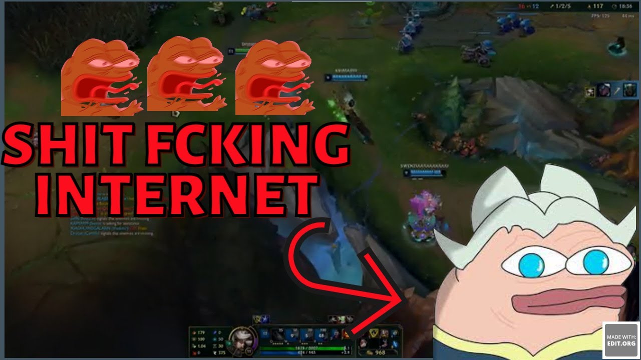 Drututt rages at his internet and smashes keyboard - YouTube